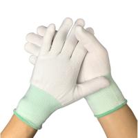 China Aramid Cut Resistant Cleanroom Gloves - Level F Protection, 20-23cm Length, 0.9-1mm Thickness for sale
