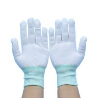 China Aramid Cut Resistant Cleanroom Gloves - Level F Protection, 20-23cm Length, 0.9-1mm Thickness for sale