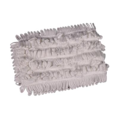 China Cleanroom Mop Cloth 40x12cm Woven Polyester Fabric for ESD Sensitive Environments ISO Class 3-8 for sale