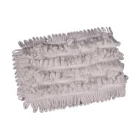 China Cleanroom Mop Cloth 41.5x11cm ESD Microfiber Dust-Free Cleaning Mop for Industrial Applications for sale