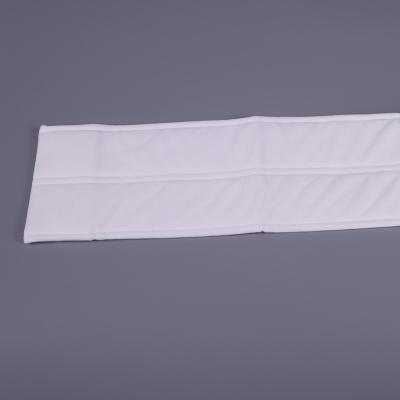 China 41x13cm Disposable Cleanroom Mop Cloth - Ultrasonic Cut Polyester Refill for Dry Floor Cleaning for sale