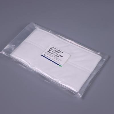 China Cleanroom Microfiber Steam Mop Replacement Cloth 41x13cm with Ultrasonic Edge Cutting for Industrial Use for sale