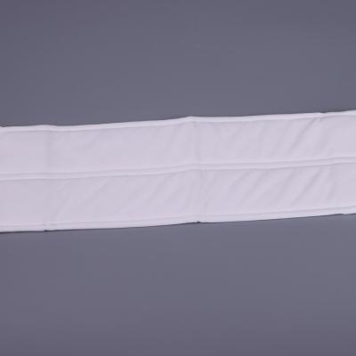 China Cleanroom Mop Cloth 41x13cm Sterile Microfiber Pad for ISO Class 3-8 Environments for sale