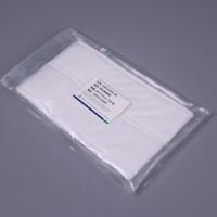 China 41x13cm Cleanroom Mop Cloth with Ultrasonic Edge Cutting and Double-Knitted Grain for Sterile Environments for sale