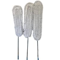 China Clean Room Use Lint Free Floor Cleaning Replaceable Flat Square Anti-static Microfiber Mop ESD Cleanroom Mops for sale