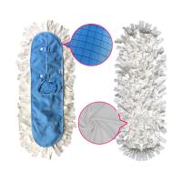 China ESD Cleanroom Microfiber Mop 1000-10 Class High Water Absorption 360 Degree Rotating for sale