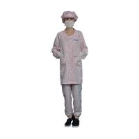 China ESD Cleanroom Coverall 140-175cm Anti-Static Garment for Class 10 Cleanrooms with 8 Size Options for sale