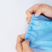 China ESD Antistatic Clean Room Arm Covers 97% Polyester 3% Conductive Carbon Filament for sale