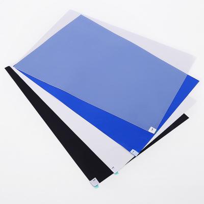 China Custom Cleanroom Disposable Adhesive Laminated Mat 18x36 Inch with 30 Layers and Antibacterial Protection for sale
