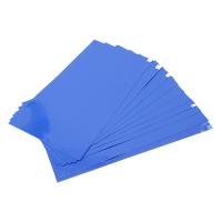 China 30 Layer easy peel polyethylene sheets LDPE Floor Mat with  Numbered corner tabs for sale