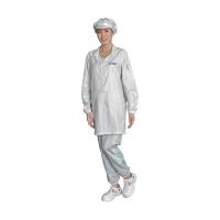 China ESD Cleanroom Coverall - Washable Polyester Anti-static Garment for Class 10 Environments for sale