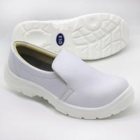 China Clean Room ESD Anti-Static Safety Shoes with Steel Toe Cap and Water-Resistant Upper for Electronics and Medical for sale