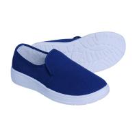 China ESD Safety Work Shoes - Cotton Canvas Anti-static Footwear with 0.36kg Weight for Cleanroom & Electronics Industry for sale