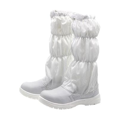 China ESD Antistatic Safety Shoes Steel Toe Cleanroom Ladies Trainers Black White EU 36-47 for sale