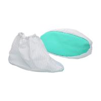 China Reusable Antistatic Shoe Protectors ESD Cleanroom Footwear Anti Skid 31cm Length for sale