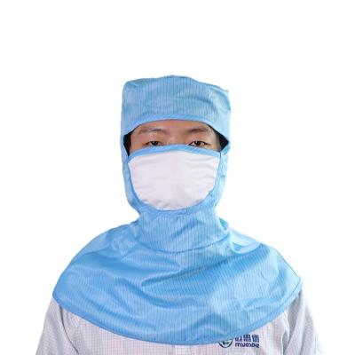 China ESD Cleanroom Anti-Static Cap - Polyester Lint-Free Head Cover for Electronics Manufacturing and Laboratories for sale