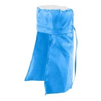 China ESD Cleanroom Cap Lint-Free Polyester Anti-Static Headwear with 90-95% Dustproof Rate and 10^6-10^9Ω Resistance for sale