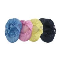 China ESD Cleanroom Cap with 90-95% Dustproof Rate and 10⁶-10⁹Ω Resistance - Anti-Static Polyester Head Cover for sale