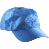 China ESD Cleanroom Cap Blue Dust Free Anti-static Cap 106Ω~109Ω for Electronics Pharmaceutical Food Processing for sale