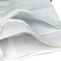 China ESD Cleanroom Polyester Bag with Ziplock Anti-Static Fabric Bag 42x38.5cm for sale