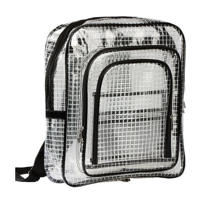 China ESD Anti-static PVC Cleanroom Backpack 40x35x10cm Zipper Lock Tool Bag for Electronics for sale