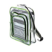 China ESD Antistatic Cleanroom PVC Bag 40x30x12cm Transparent Industrial Backpack for sale