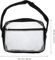 China Anti Static Cleanroom Clear Tool Bag PVC ESD Bag 15.7 Inch 40x30x8cm for sale