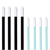 China Cleanroom PU Foam Swab 3mm Head Width 78mm Total Length Lint Free Solvent Cleaning for sale
