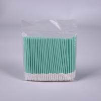 China Cleanroom PU Foam Swab 3mm Slanted Tip Lint Free Solvent Cleaning Sponge Swab for Precision Equipment for sale
