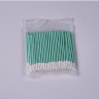 China Black PP Stick PU Foam Cleaning Swab for Liquid Absorption and Removal Detailing for sale