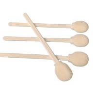 China FS708 100ppi Foam Tipped Cleanroom Swabs Round Head 24.7mm Solvent Cleaning for sale