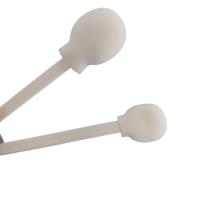 China Lint Free Cleanroom Foam Tip Swabs 708 19.7mm Head Width 132.2mm Total Length for sale