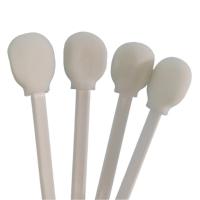 China Lint Free Cleanroom Foam Tip Swabs 708 19.7mm Head Width 132.2mm Total Length for sale