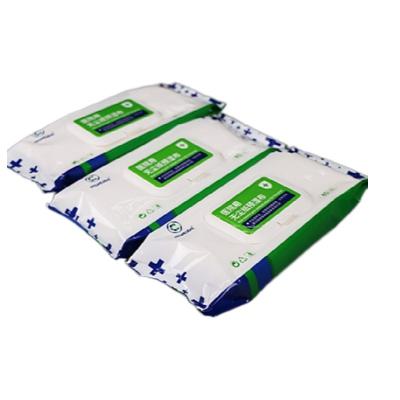 China 70% IPA 30% H2O Wet Presaturated Alcohol Cleaning Wipes for Cleanroom ISO Class 3-8, 120 g/m² Basis Weight for sale