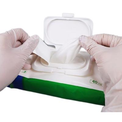 China No Residue Presaturated Cleanroom Wipes 70% IPA/30% H2O Mixture 120 g/m² Basis Weight 40-Pack for sale
