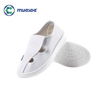 China ESD Protection Cleanroom Shoes 10⁶-10⁹ Ohm Anti-Static with PU Sole, Sizes 34-50 for Electronics Industry for sale