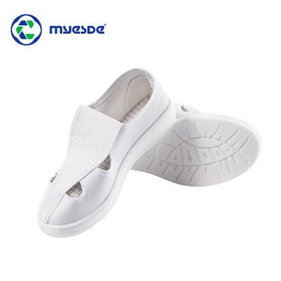 China ESD Clean Room Safety Shoes 220-300mm with RTG <35MΩ Anti-Static PU/PVC Sole for sale