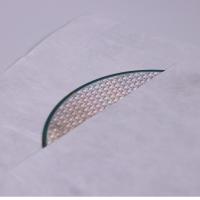 China Cellulose Polyester Nonwoven Flat Sheet Cleanroom Wiper 9x9 Inch 56g for Silicon Wafer for sale