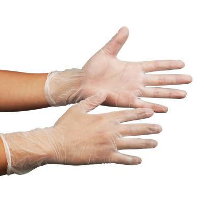 China Cleanroom ESD PVC Disposable Gloves - Class 10, 10^10 Ω Resistance, 100 Pieces for sale