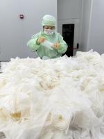 China Disposable Powder Free ESD PVC Glove 0.08mm/0.10mm Thickness DIN EN 61340-5-1 Certified for sale