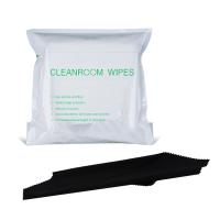 China Eco-friendly Cleanroom Polyester Wipes High-absorbency Dust-free for sale