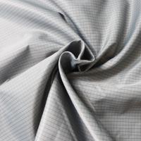 China 5mm Conductive Grid ESD Fabric - 98% Polyester 2% Carbon Fiber, 59/60