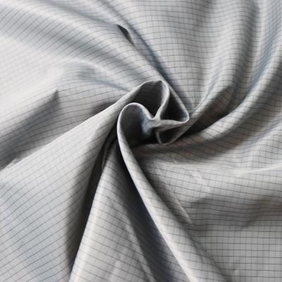 China 5mm Conductive Grid ESD Fabric - 98% Polyester 2% Carbon Fiber, 59/60