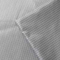 China 5mm Conductive Grid ESD Fabric - 98% Polyester 2% Carbon Fiber, 59/60