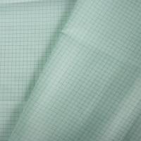 China 5mm Conductive Grid ESD Fabric - 98% Polyester 2% Carbon Fiber, 1.52m Width, 110g Weight for sale