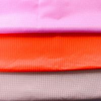 China ESD Cleanroom Fabric 150D 2/3 Twill 98% Polyester 2% Carbon Fiber 110g for sale