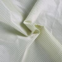China Antistatic ESD Fabric 2.5mm Grid 105gsm Polyester Carbon Fiber for Electronics Pharmaceutical Cleanroom for sale
