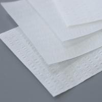 China 55% Polyester 45% Wood Pulp Corrugated Dust Free Paper 60gsm 25x35cm Industrial Wiping for sale