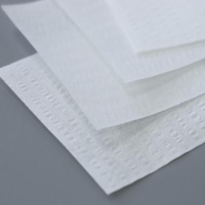 China 55% Polyester 45% Wood Pulp Corrugated Dust Free Paper 60gsm 25x35cm Industrial Wiping for sale