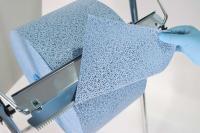 China Cleanroom Roller Paper Adjustable Roll Dispenser Large Roll Paper Holder for sale